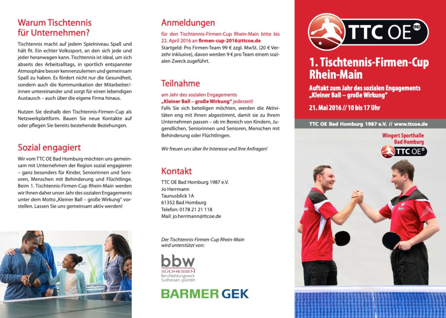 VEREIN - TTCOE Clarity Telefonie-Systeme Bad Homburg e.V.